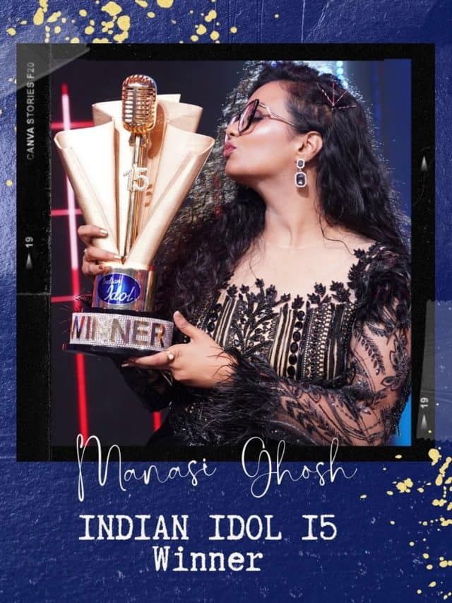 Indian Idol 2025 Winner: Kolkata's Manasi Ghosh Wins Trophy