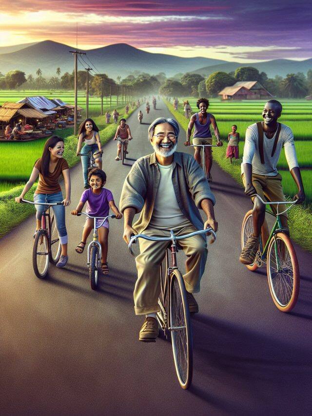 Benefits of cycling for 10 minutes daily