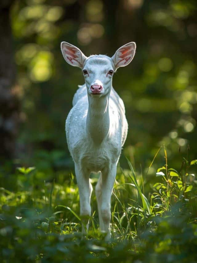 Rare albino animals spotted worldwide reveal genetic wonders