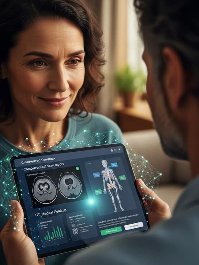 AI to make scan reports twice as easy for patients to understand